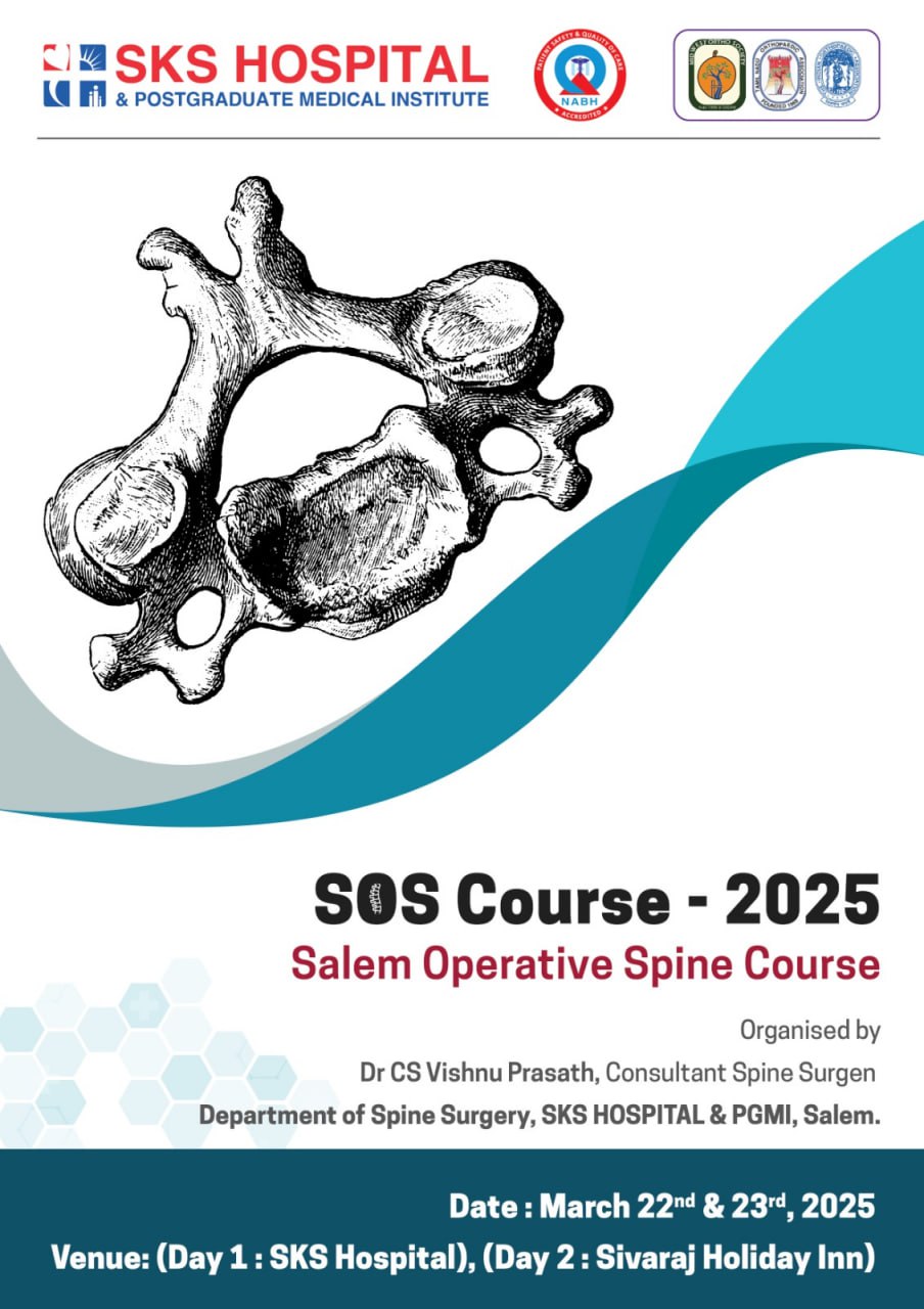 SOS Course - 2025 | Salem Operative Spine Course 2025